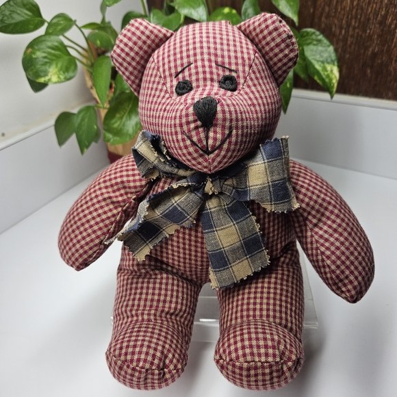 Boyds Bears | Accents | Boyds Bears Collection Bears In The Attic Plaid ...